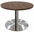 30" Round x 19"H Metal Disc Base Coffee Table