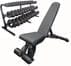 5-100 lb. Dumbbell Set w/ Storage Rack and Adjustable Weight Bench