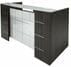 Glass Front Reception Desk in 6 Colors!