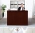 5'W Classic Custom Standing Height Reception Desk
