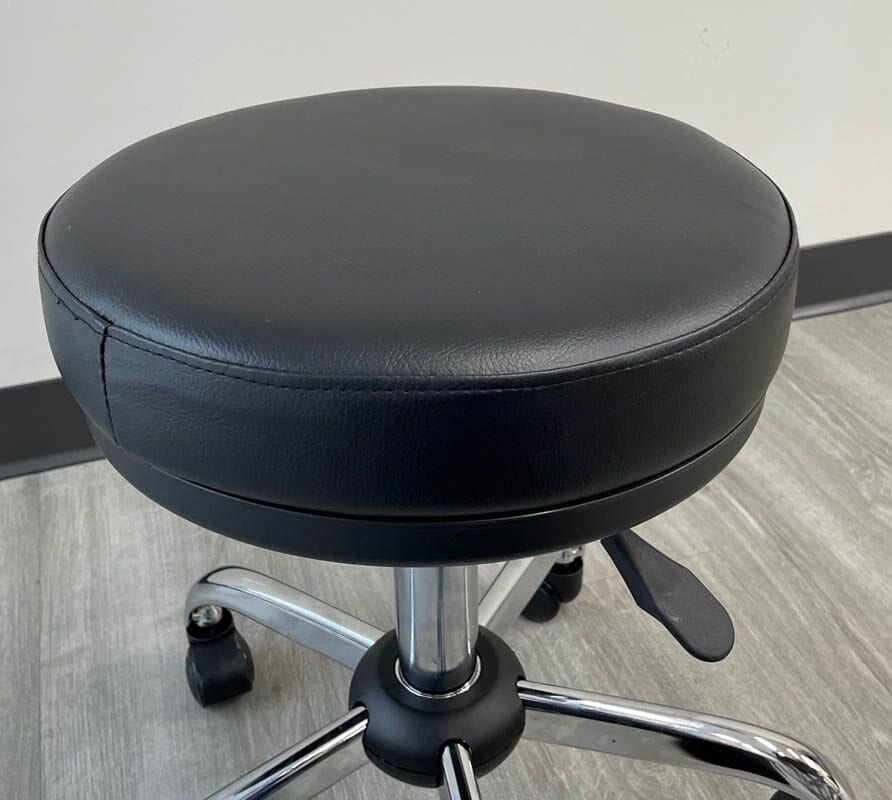 Antimicrobial Vinyl Doctor's Stool - 19" - 23" Seat Height