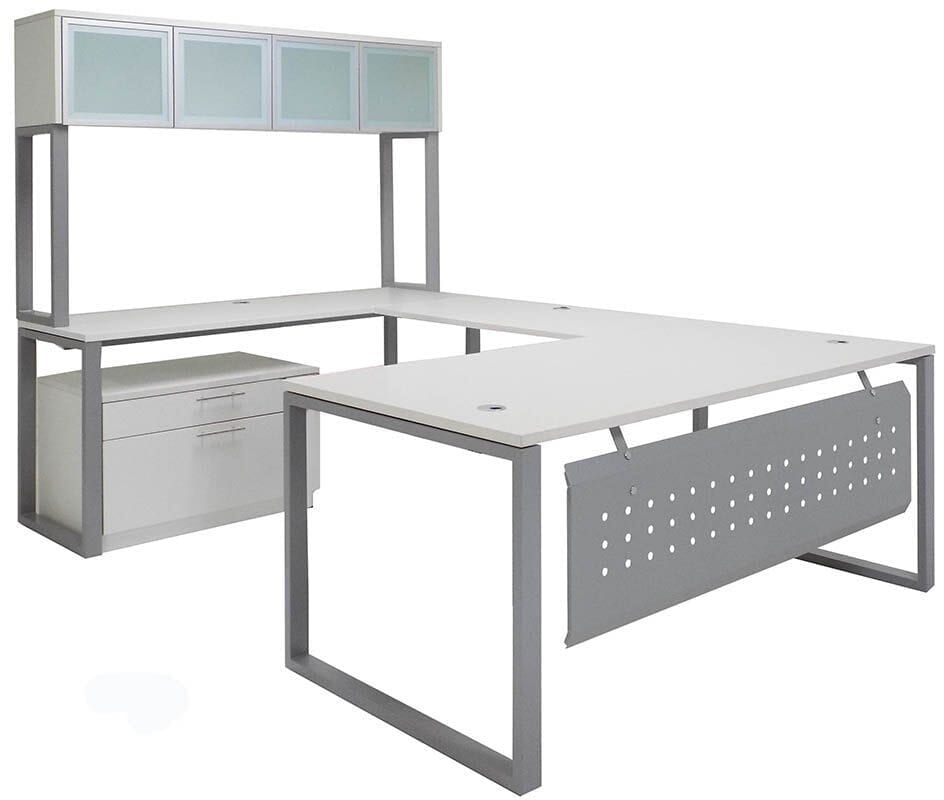 TrendSpaces 2-Person Basic Benching Workstation