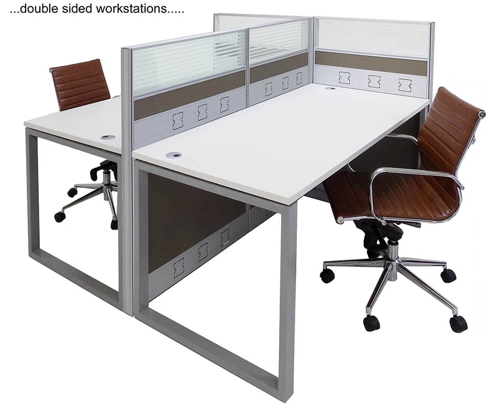TrendSpaces Office Cubicles-Premium Single Open End Cubicle