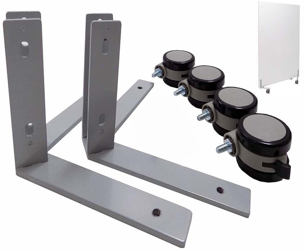 White Laminate Washable Office Panel Series - 24"W x 60"H Panel - IN STOCK!