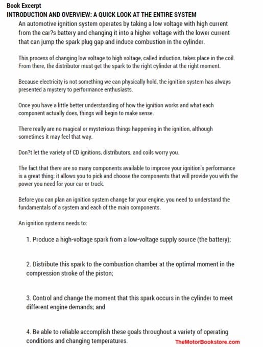 How To Build High-Performance Ignition Systems - CarTech SA79