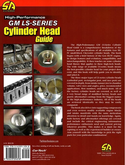 High-Performance GM LS-Series Cylinder Head Guide - CarTech SA231P