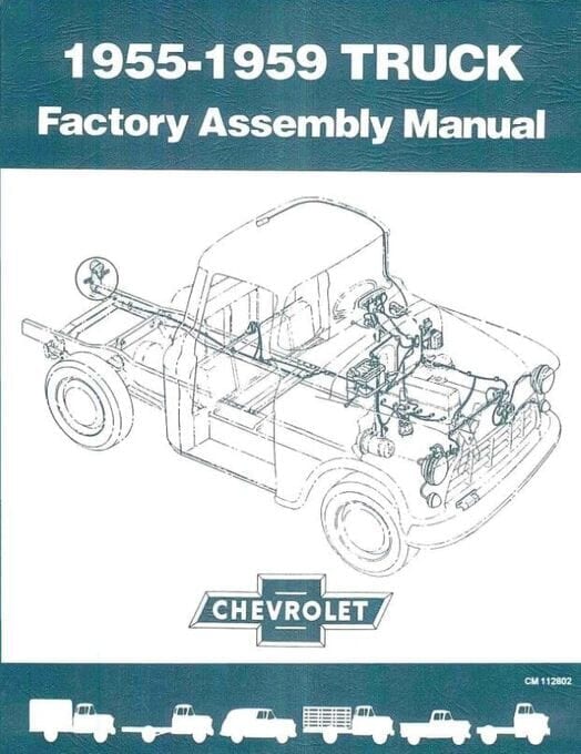 Chevy Truck Factory Assembly Manual 1955-1959