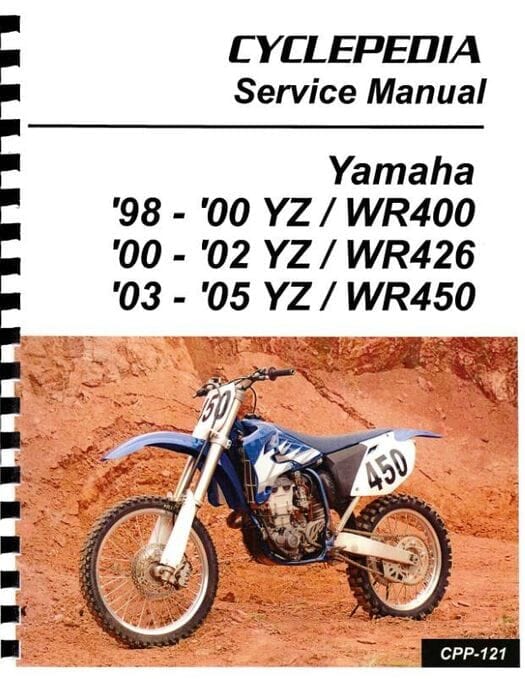 Yamaha YZ / WR 400, 426, 450F Service Manual: 1998-2005