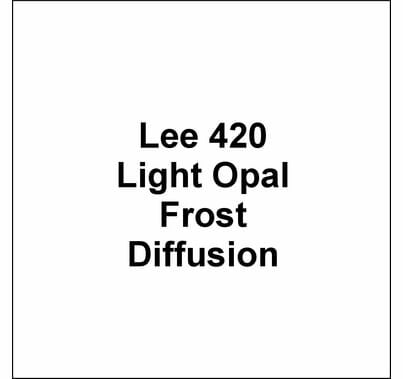 Lee Filters 420 Light Opal Frost Diffusion Lighting Gel Roll