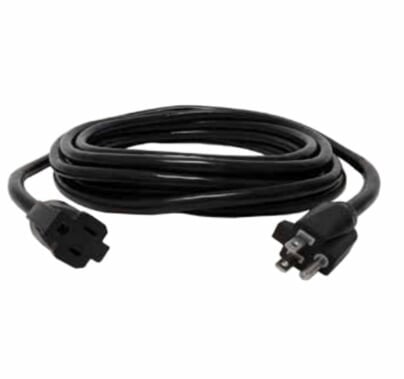 CBI 12 Gauge Black Molded Extension Cord 25ft | BarnDoor