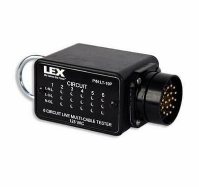 Socapex Tester Lex LSC 19 Pin Multi Cable - BarnDoor