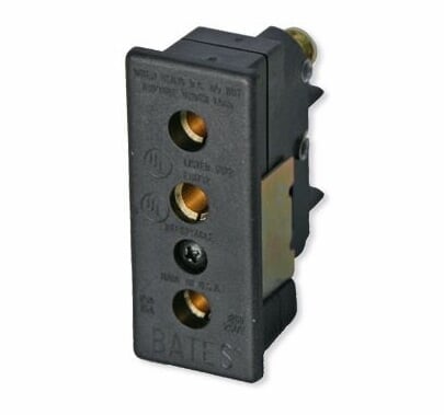 Lex Stage Pin 20A 120VAC Female Panel-Mount Connector - Stage Pin 2P&G ...