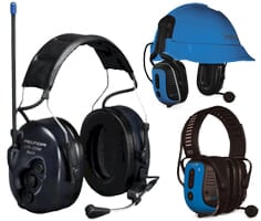 Self-Contained Two-Way Headsets - Electronic Ear Muffs